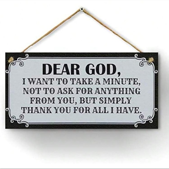 Accents | Prayer To God Wall Sign | Poshmark